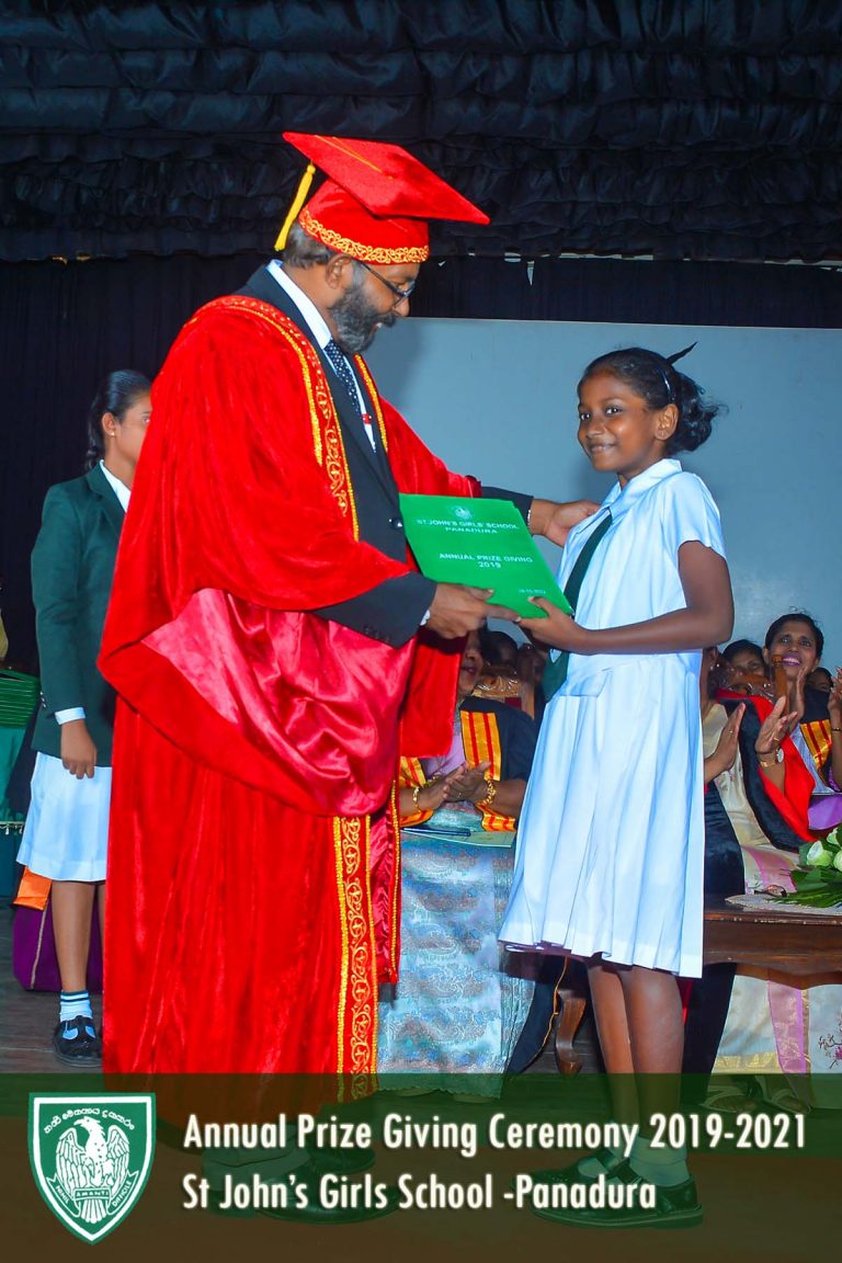 Annual Prize Giving Ceremony 2019-2021 - St. John's Girls' School ...